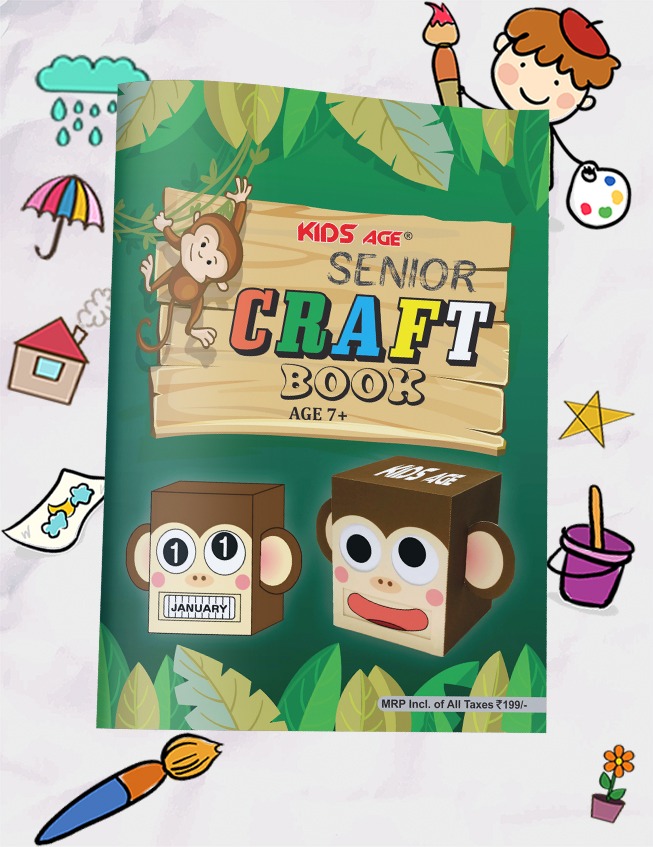 Craft Book for Senior Kids @199 | 3rd to 8th graders | Kids Age